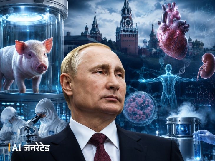 Russias Putin Anti-Aging Project: Grow Human Organs in Pigs