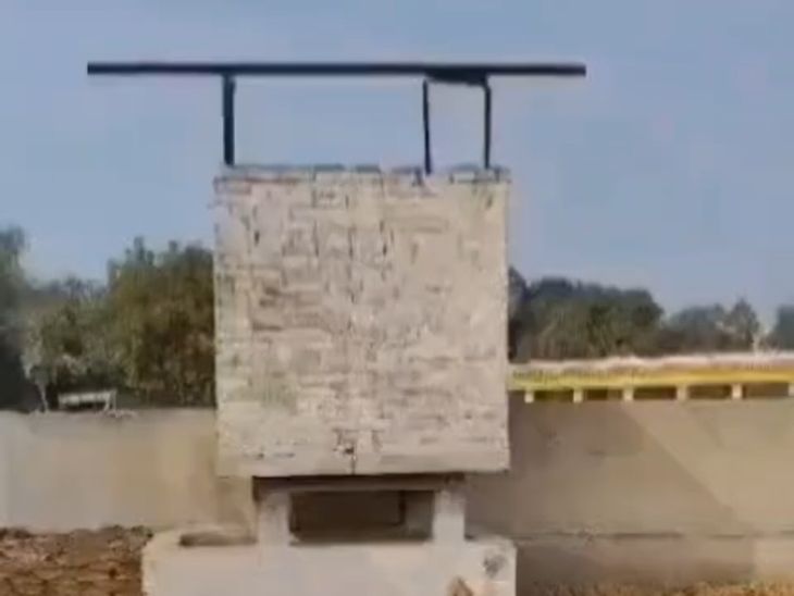 Bhadoura Solar Cattle Troughs Unusable | Solar Plates Missing