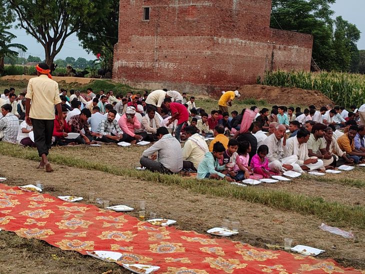 Gram Murcha Bhagwat Katha Purnahuti: Grand Bhandara Held