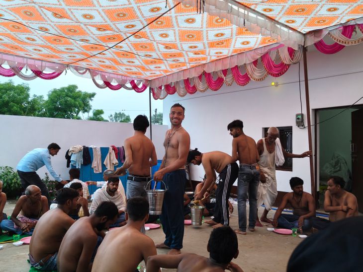 Ramcharitmanas Path Concludes in Chak Pattariya; Brahmbhoj for Devotees