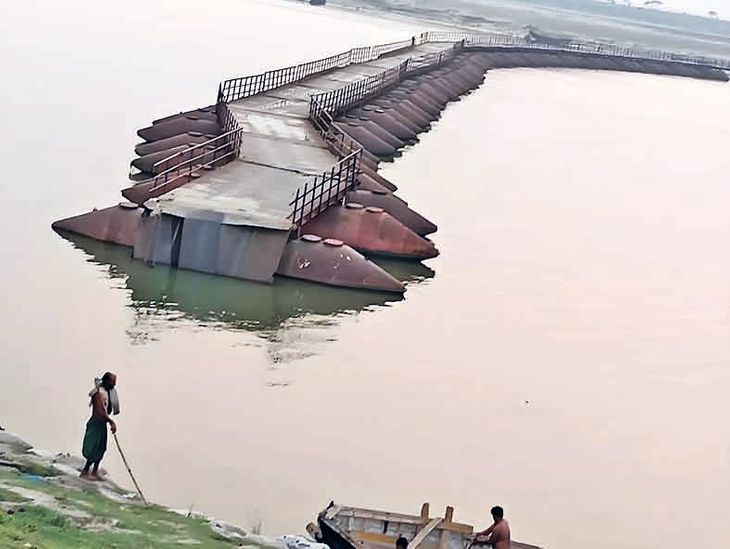 Pipa bridge broken in storm and rain, crops also damaged