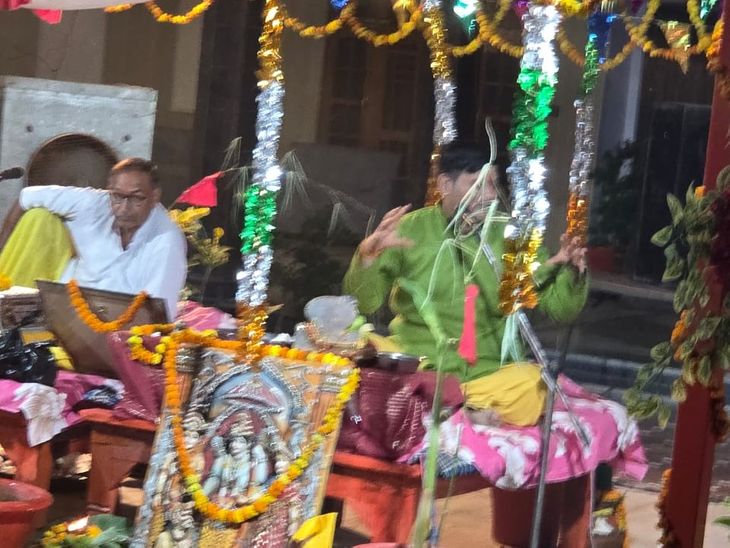 Shrimad Bhagwat Katha Inauguration | Tikri Thather Purwa Devotion
