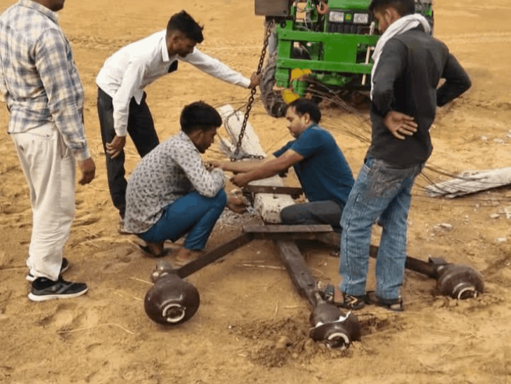 Jasrasar-Katar Power Outage | 540 Poles Damaged, Repair Underway