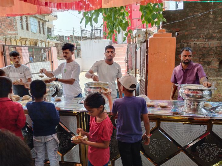 Sudhiyamau Shiv Mandir Bhandara | Prasad Sewa Jyeshth Moth Bhakti