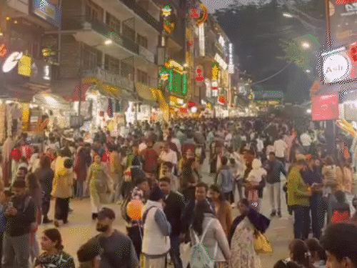 Himachal Summer Tourism Start | Tourists Started Rush Mountains Shimla ...