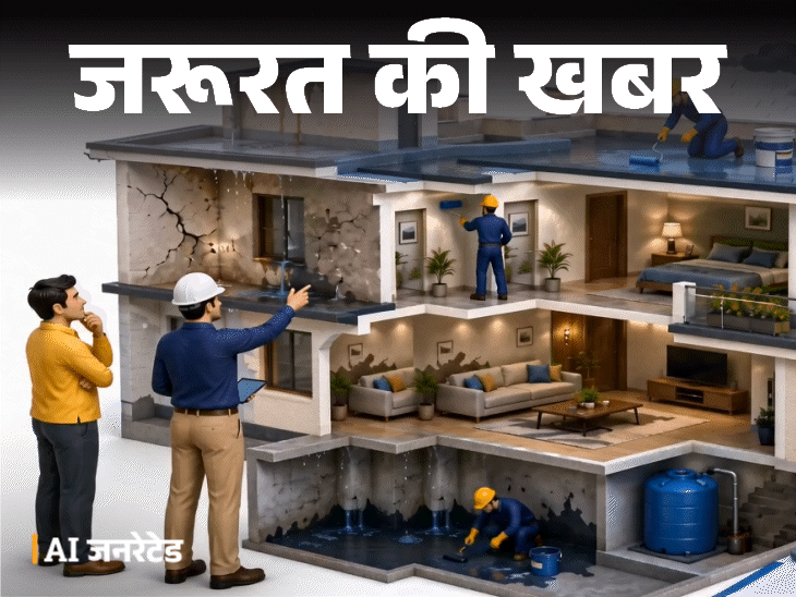 Home Waterproofing Types; Low Cost Ideas - Terrace Walls Leakage ...