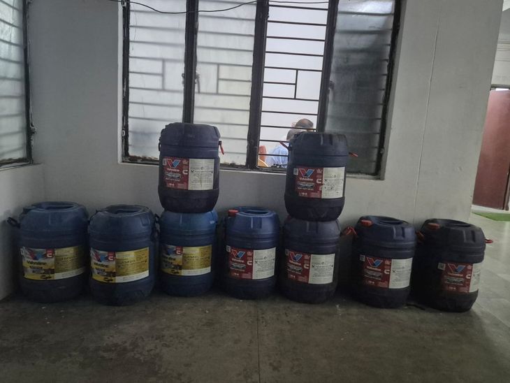 Sagar Raid: Fake Engine Oil Seized | Incorrect Website & Helpline Found