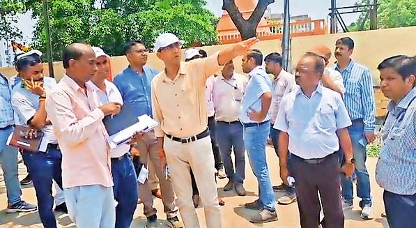 DRM reviewed the redevelopment and survey work of the junction and gave ...