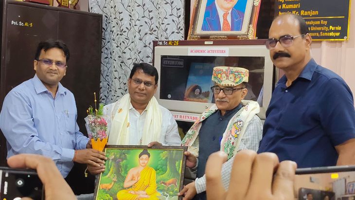 Dr. Umakant Paswan contributed to the University Political Science ...