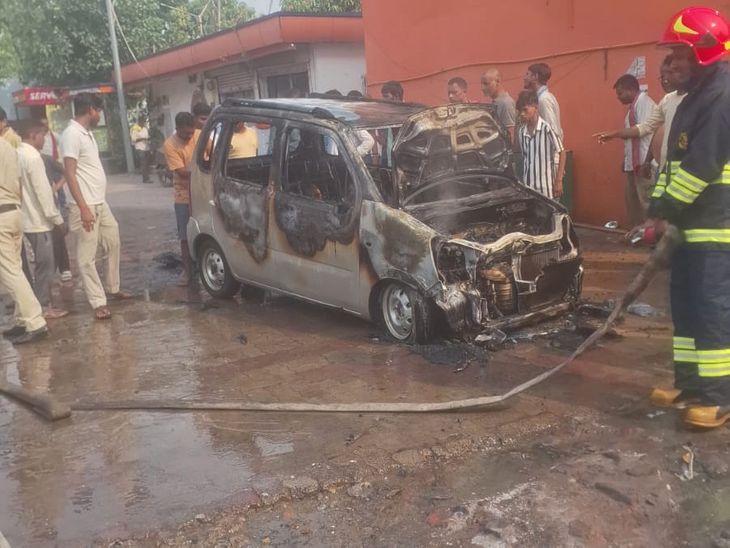 Jehanabad Petrol Pump Fire Averted | Short Circuit Scare