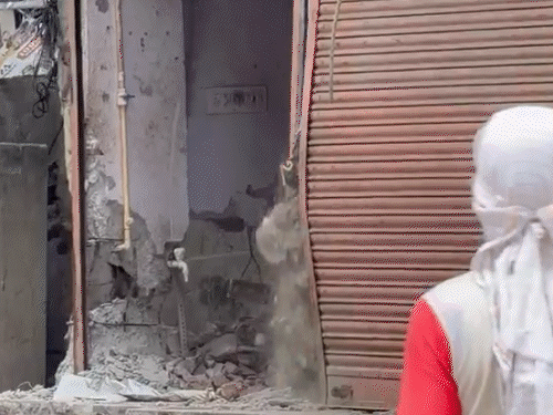 Ramganj Building Demolition Jaipur | Five-Storey Lean To Be Pulled Down