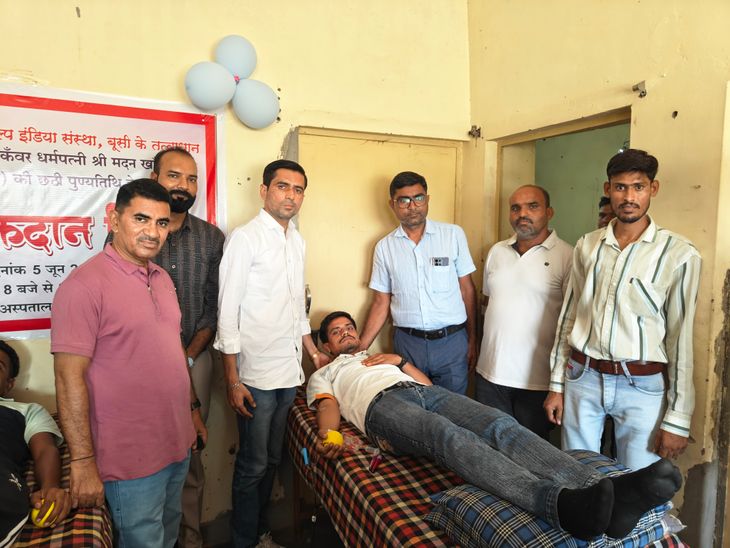 Boosi Blood Donation Camp: 70 Units Collected in Memory of Begum Kanwar