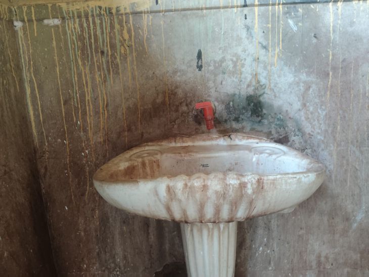 The toilets at the bus stand are in a dilapidated condition and need ...