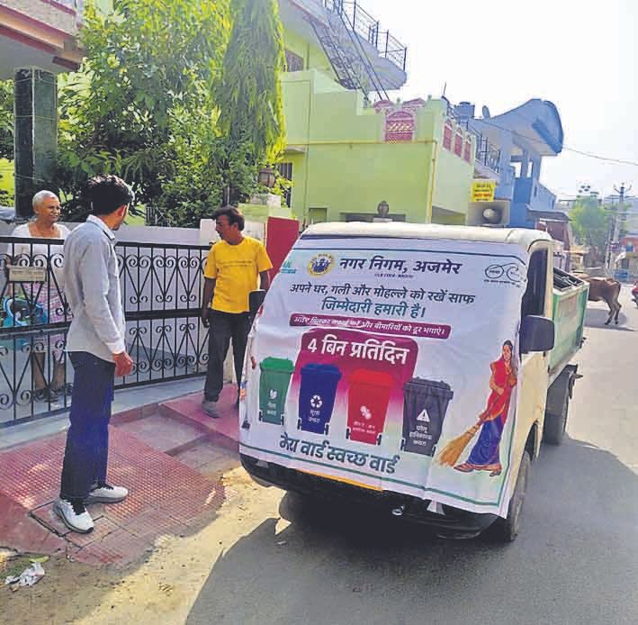 The corporation launched the "My Ward, My Responsibility" campaign; put ...