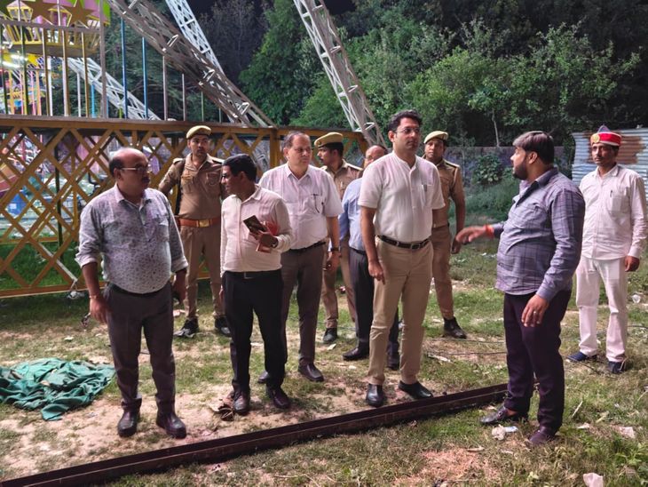 Jaunpur Exhibition Swings PWD Check | Safety Directions Issued