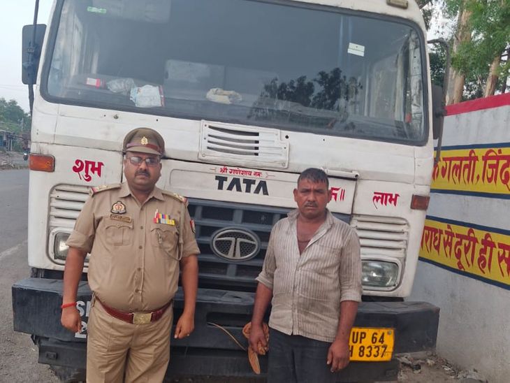 Shaktinagar Police Seize Trailer, Arrest Driver for Illegal Coal Transport