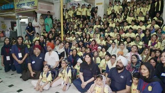 Children learn Sikh values, leadership and modern skills