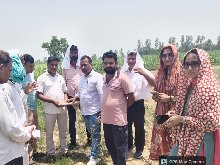 Dhanoura Land Demarcated for CM Model School | Amroha Education Project