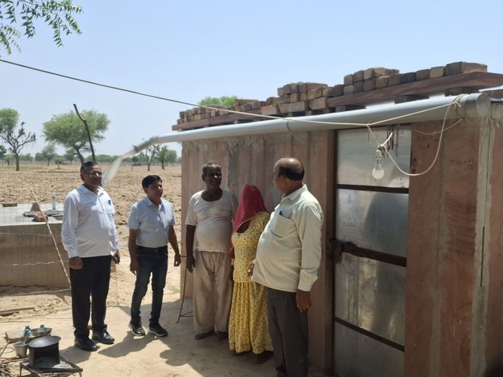 Padu Khurd BDO Reviews Anganwadi, PM Awas, MNREGA Works