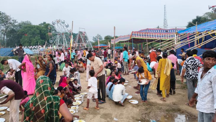 Shiva Mahapuran Katha concludes, 20,000 devotees take prasad