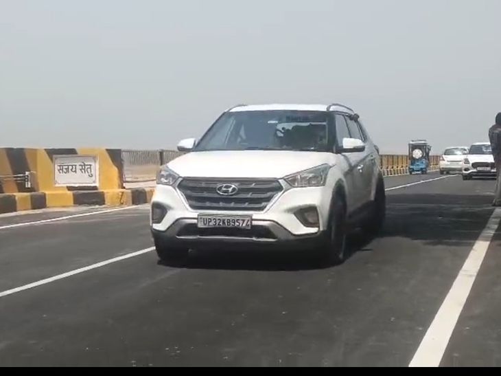 Bahraich Ghaghra River Bridge Reopens for Small Vehicles