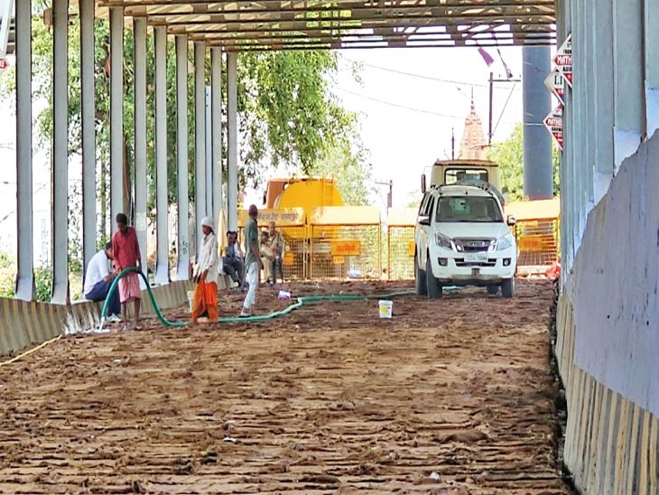 The road was uprooted earlier, now the Mowa underbridge will open after ...