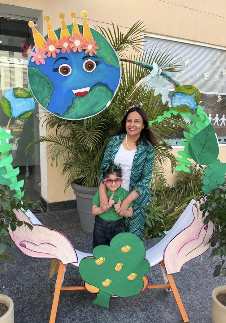 Planting trees and creating awareness about environmental protection
