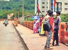 The absence of a passenger shed or bus stand reflects administrative ...