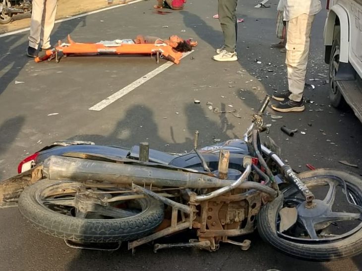 Mandla Accident: Bolero-Bike Collision Kills One, Injures Another