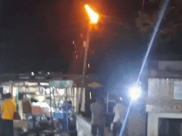 Neelkanth-temple Road Short Circuit Accident | Power Supply Disrupted