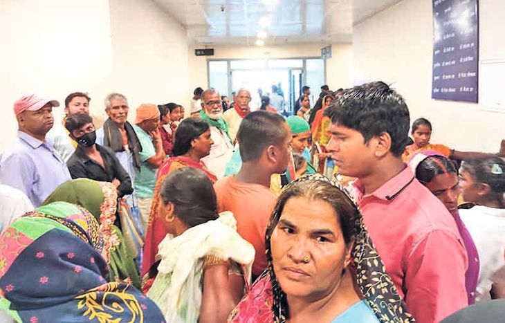 There has been an increase in the number of patients suffering from ...