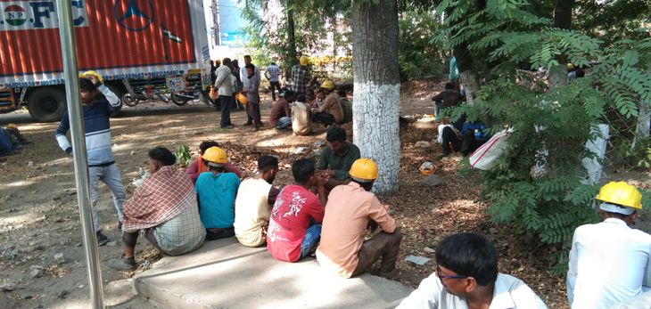 Local laborers were left without work during the demolition of the ...