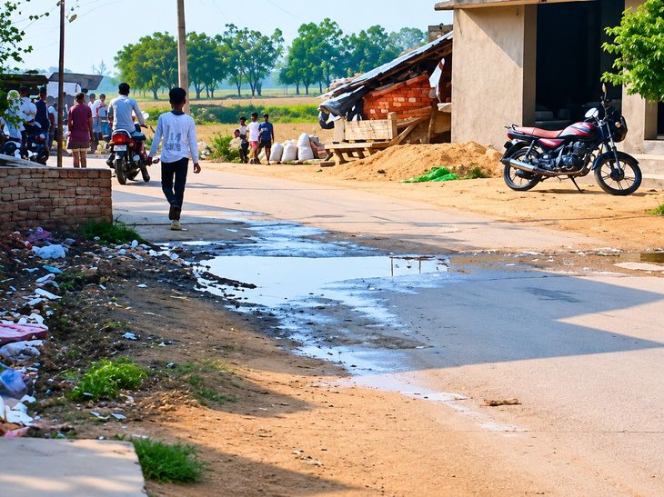Mudehra Drainage Issue | Panchayat Neglect Street Waterlogging