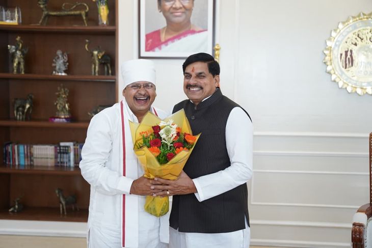 MLA Jain discussed with Chief Minister Dr. Yadav on the approval of ...