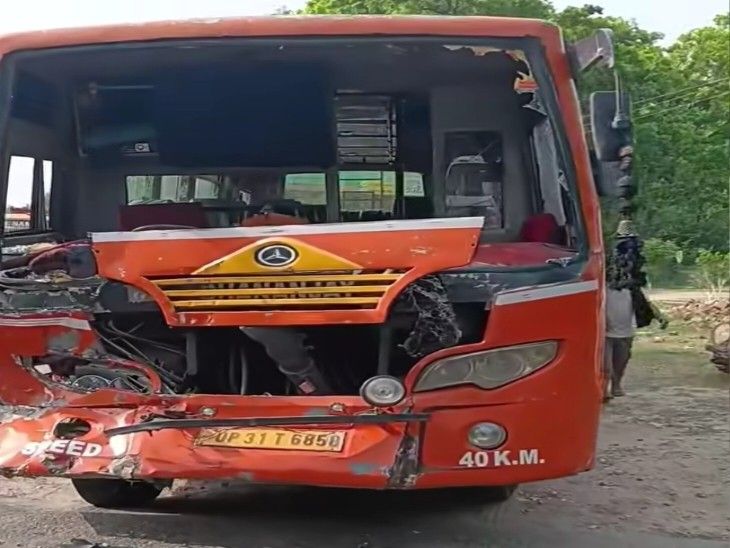Shahjahanpur Accident: Police Exam Returnees Injured in Bus-Dumper ...