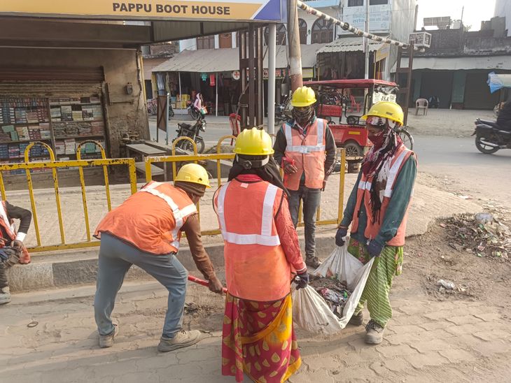 NH 330A Road Divider Cleaning | Kuchera Bazar NHAI-KNT Drive