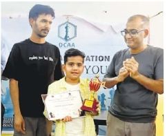 9-year-old Advik remains unbeaten as Under-11 Open Chess Champion