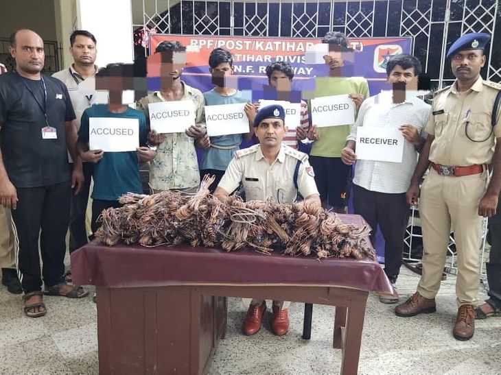 Katihar Rail Smuggling Arrests | Copper Wire Theft, Mobile Chori Uncovered