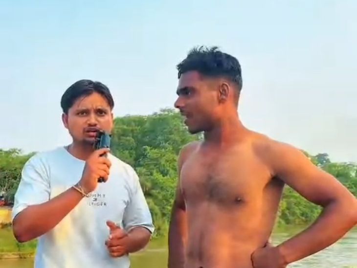 Daurala Gang Nahar Swimming Challenge Viral Video; Police Unaware