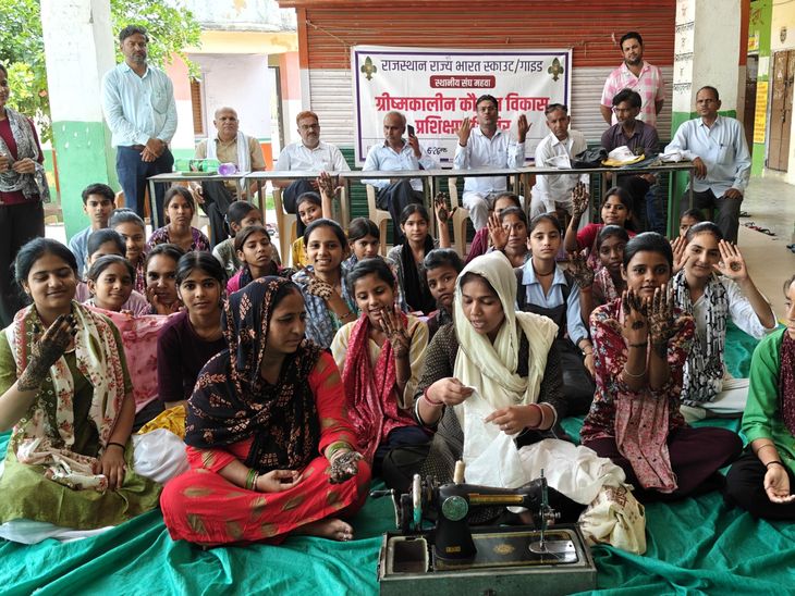 Mahwa Girls School Skill Camp | Beauty, Stitching, Computer Training