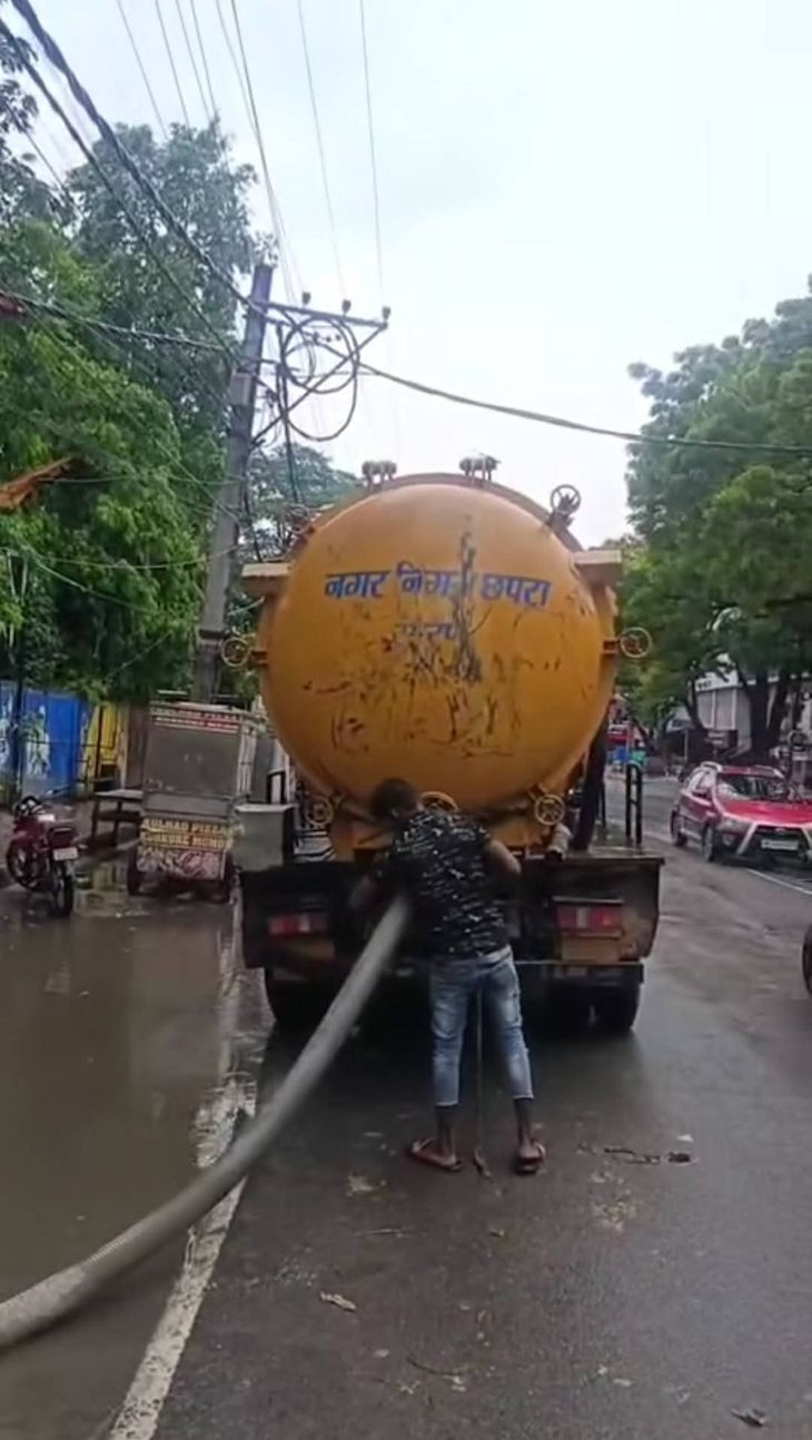 Municipal Corporation relies on Super Sucker Machine