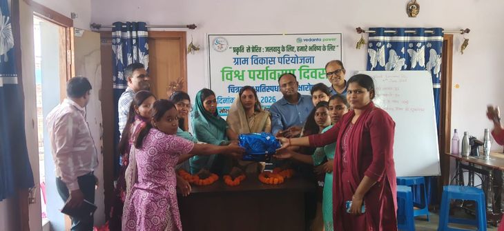 Vedanta Power organised a painting competition