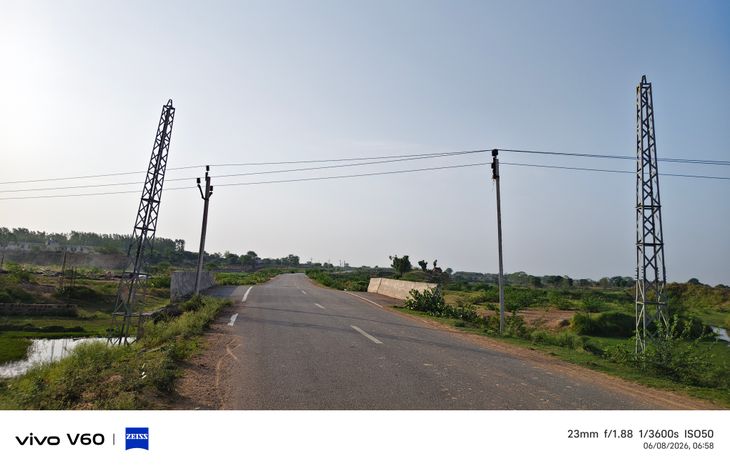 Towers were installed months ago to remove the line from the pole, but ...