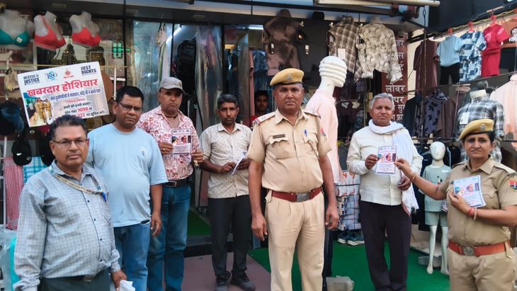 Police and NGOs released posters on Child Labour Prohibition Day