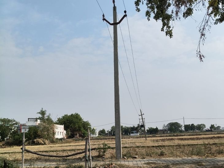 Sakaldiha Power Department Action | High Tension Wires Fixed, New Pole ...