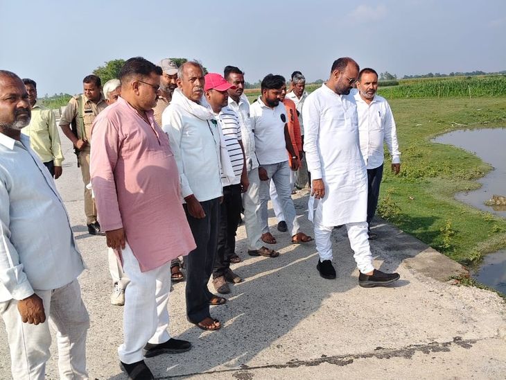 Shahjahanpur MLA Hariprakash Verma Inaugurates Bridge Railing Work to ...