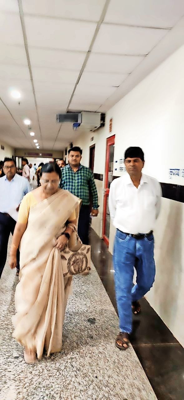 The Principal's inspection exposed the poor condition of the system and ...