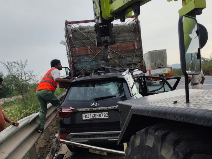 Four Family Members Killed in Nuh Expressway Car Crash