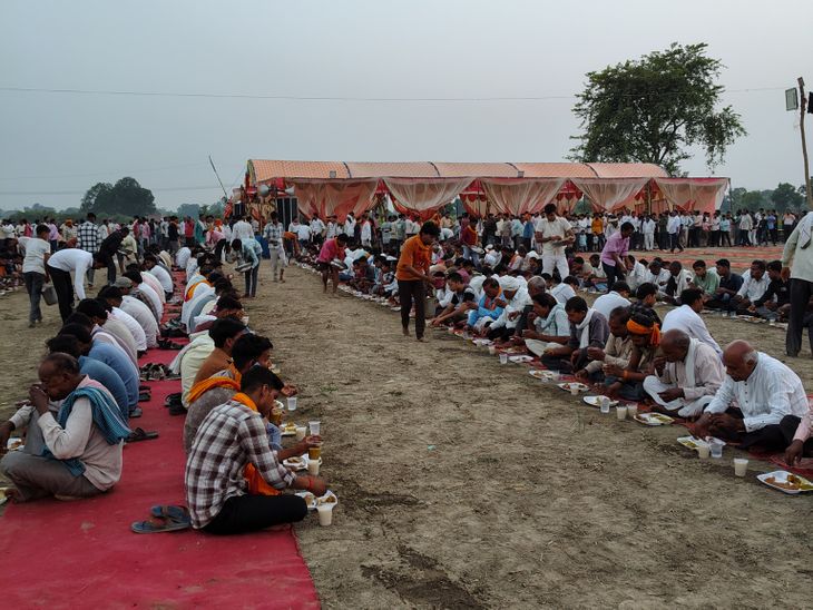 Barauna Kalan Yagna Concludes; Nagla Vija Bhagwat Katha Bhandara Held