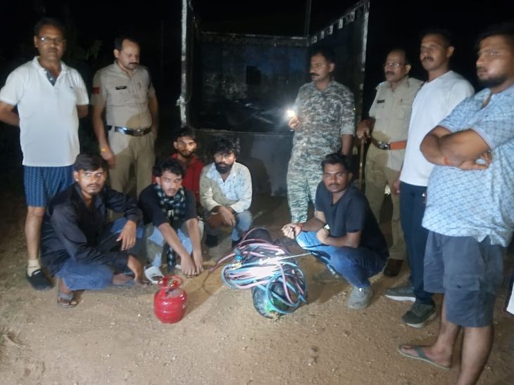 Singrauli Power & Police Joint Action | H-Beam Pole Theft Arrests